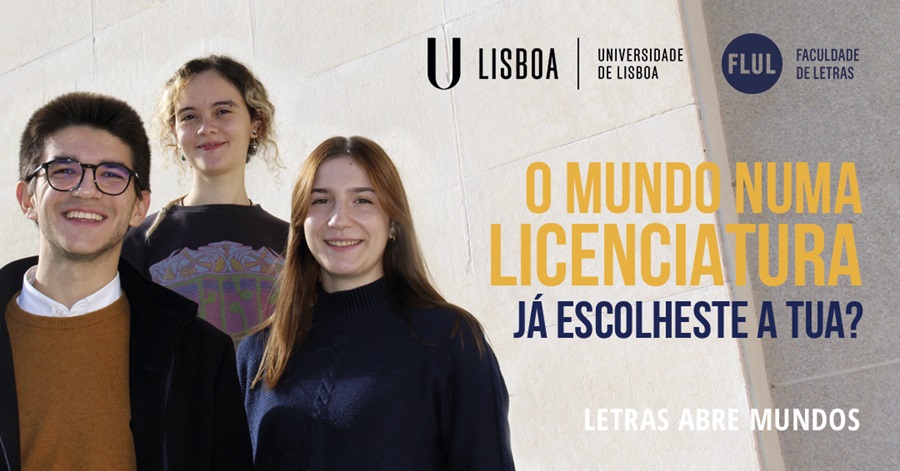 O Mundo numa Licenciatura da FLUL. Já escolheste a tua?