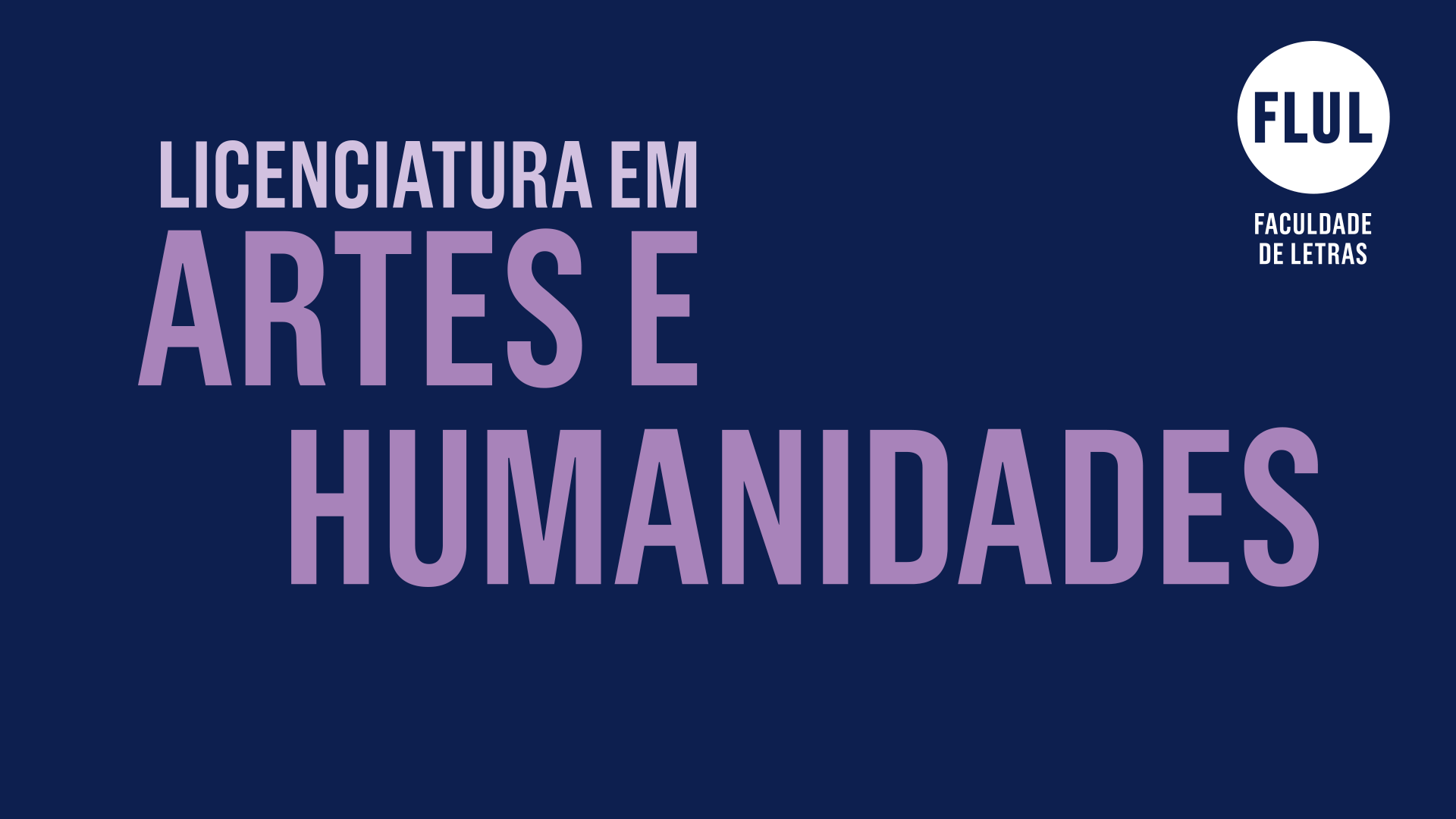 Artes e Humanidades na Faculdade de Letras, uma licenciatura única em ...